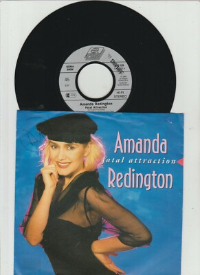 AMANDA REDINGTON - FATAL ATTRACTION 7" SINGLE nm + PR Info Blatt | eBay