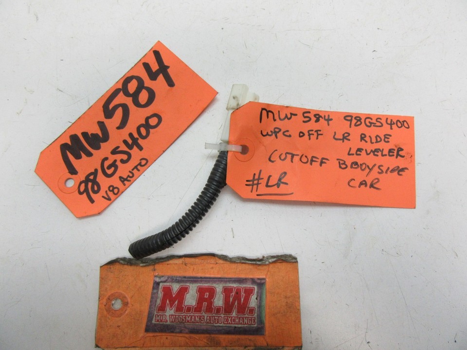 FITS WIRE PLUG CONNECTOR OFF LEFT REAR SUSPENSION LEVEL SENSOR DRIVER ...