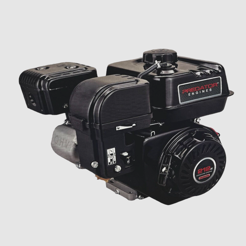 6.5 HP (212cc) OHV Horizontal Shaft Gas Engine Cement Mixers Compressor ...
