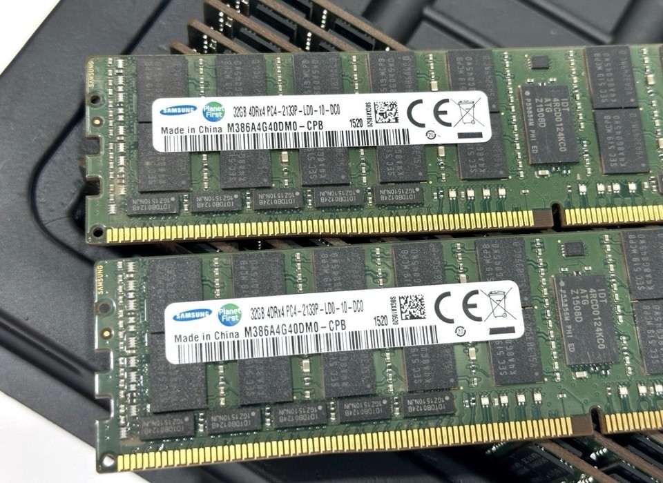 Lot Of 10 Samsung 32gb 4drx4 pc4-2133p -ld0-10-mb1 Ram | eBay
