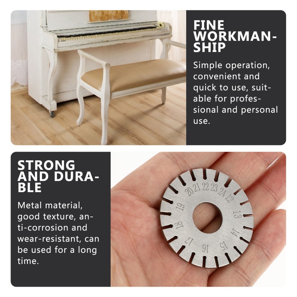Piano Wire Tool Tuning for String Measuring Gadget Tuner Tools ...
