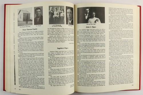 Clifford, North Dakota (Traill County, ND) Family History Book | eBay