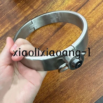 Locking Posture Neck Collar Stainless Steel Metal Corset Choker ...