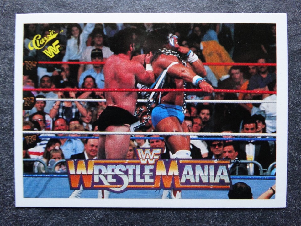 1990 Classic WWF WWE The History of Wrestlemania Cards Complete Your ...