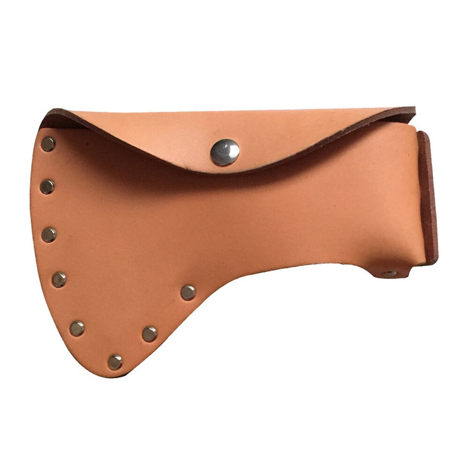 Axe Holder Blade Protector Cover Hatchet Holster Sheath Leather Brown ...