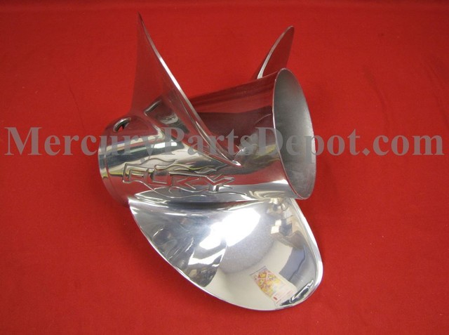Mercury Fury Propeller 3 Blade SS 14 Dia 23p RH Comp Series 48 ...