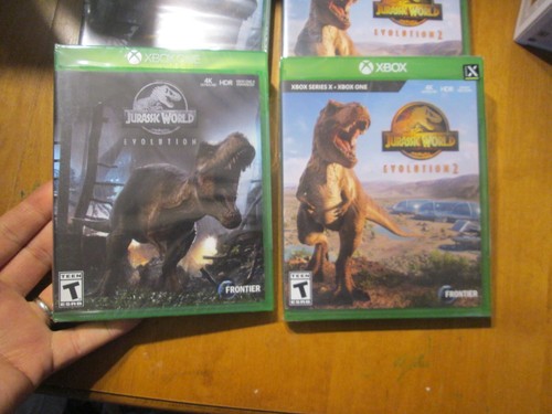 Jurassic World Evolution 1 & 2 XBOX ONE / * SERIES X * LOT NEW GAMES ...