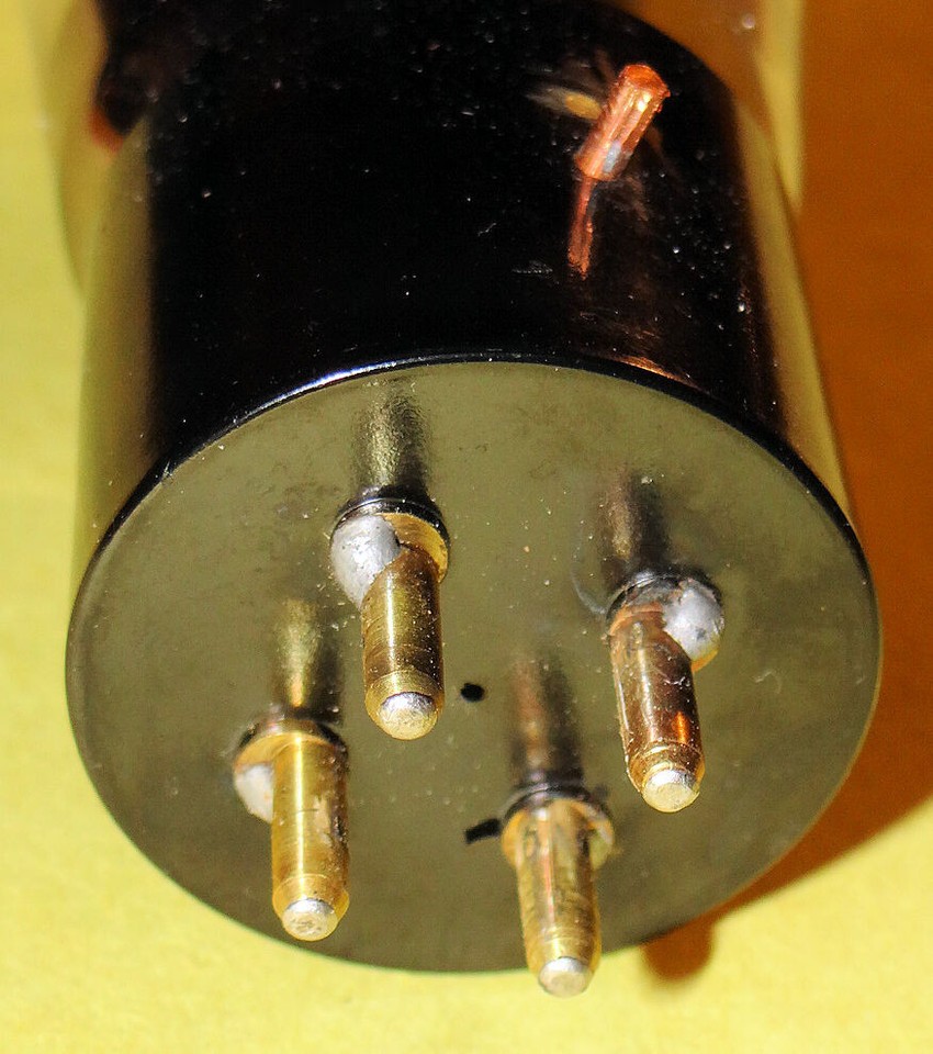 101D AKA D-86326 WESTERN ELECTRIC TUBE BLACK BASE GOLD PIN TRIODE RADIO ...
