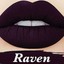 LIME CRIME VELVETINE VELVETINES RAVEN DARK PURPLE 2 MOOD MATTE LIPSTICK ...