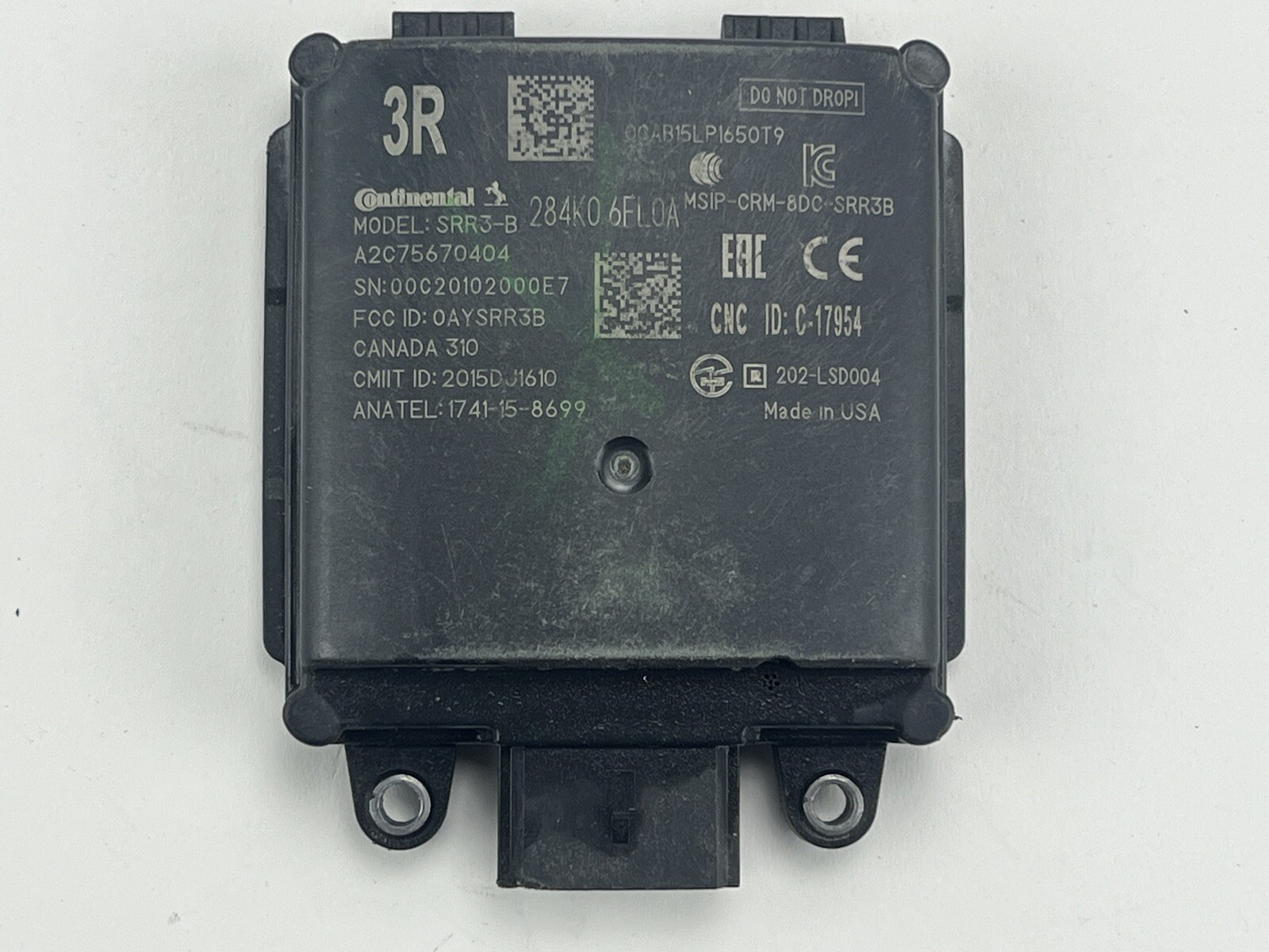 2016 2020 Nissan sentra OEM Blind Spot Radar Sensor 284K0 6FL0A 22 ...