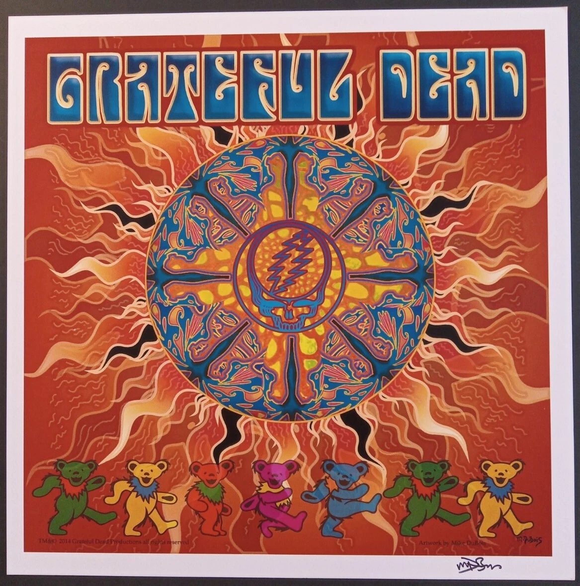 Grateful Dead Poster Bears