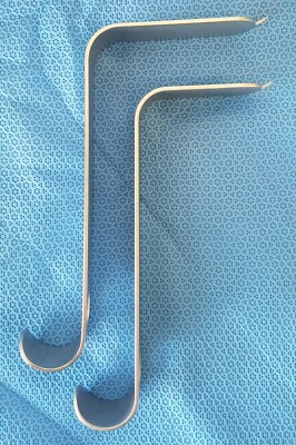 V. MUELLER Collis Taylor Retractors Lot Of 2 NL9401-004 (3") & NL9401 ...