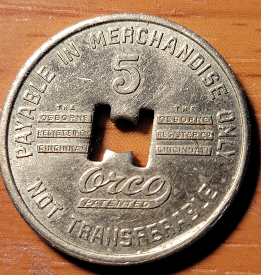 EVARTS KY, Kentucky Harcrow Mines Coal Co. Scrip Mining Token Harlan Co ...