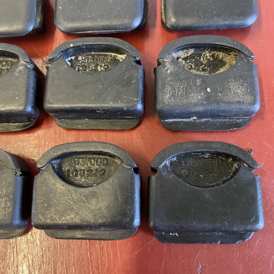 VINTAGE HOOD RUBBER BUMPER LOT (12) ATWOOD 108212 1940 's 1950 's | eBay