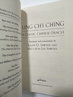 Ling Ch'i Ching: A Classic Chinese Oracle by Ralph Sawyer (English ...