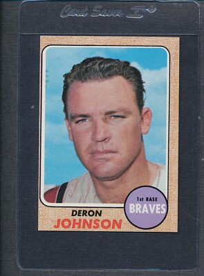 1968 Topps #323 Deron Johnson Braves EX *6729 | eBay