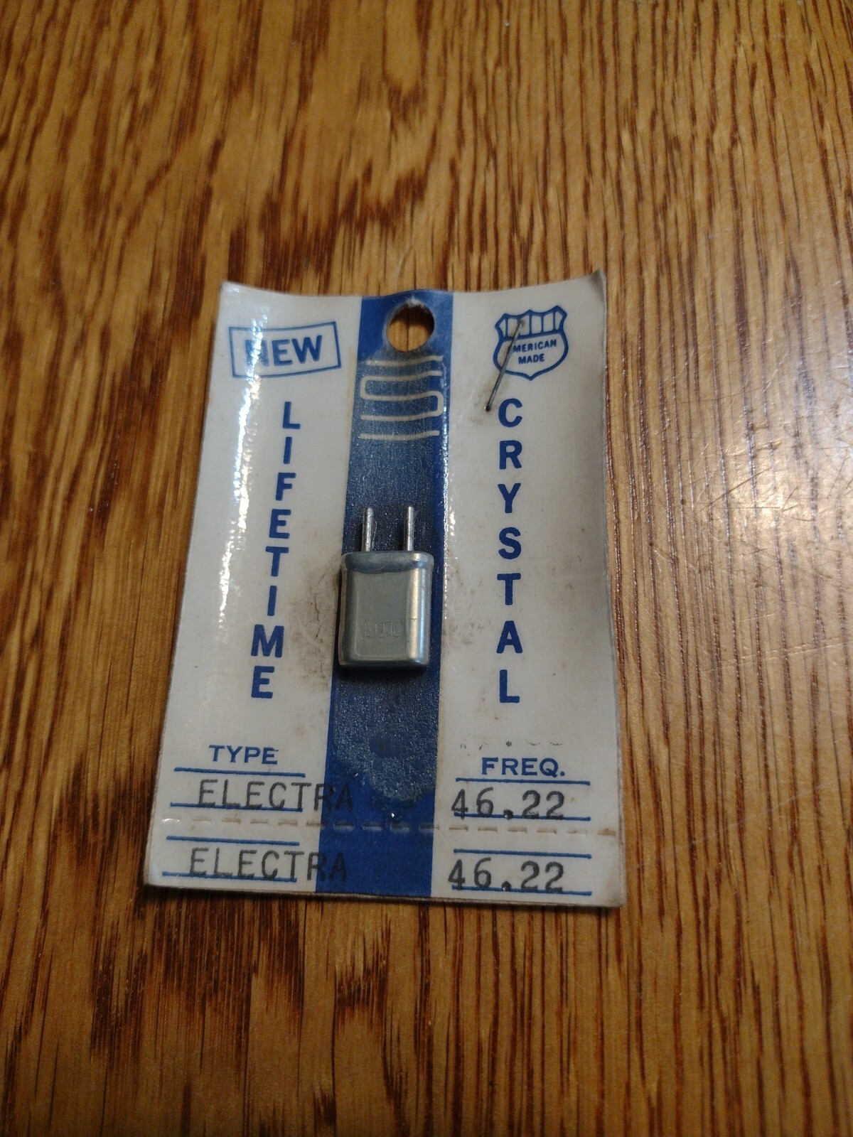 NOS SCANNER CRYSTAL MADE BY SHEPHERD INDUSTRIES TYPE: ELECTRA FREQ: 46. ...