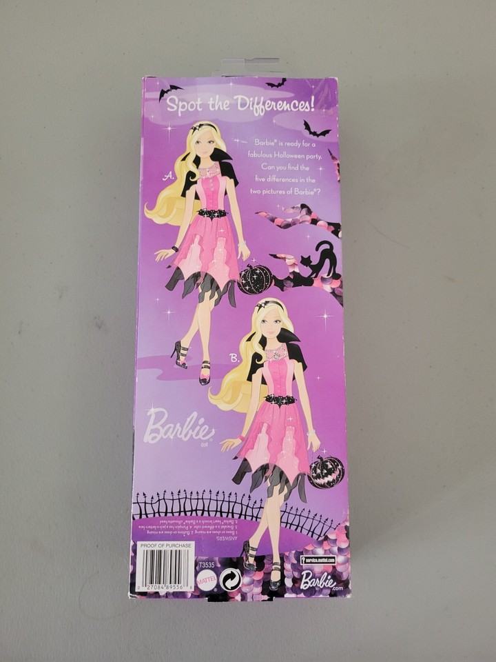 Barbie Happy Halloween Doll 2009 Mattel Target Exclusive Toy - NIB | eBay