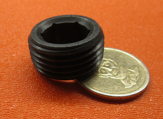 Black Oxide Hollow Jam Set Screws, 1"-12 x 1/2" Height, 5 Pieces | eBay