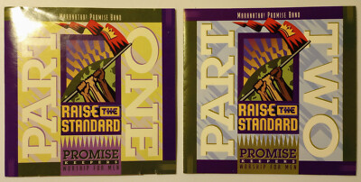 2 CD lot Promise Keepers Worship for Men Raise the Standard Part One ...