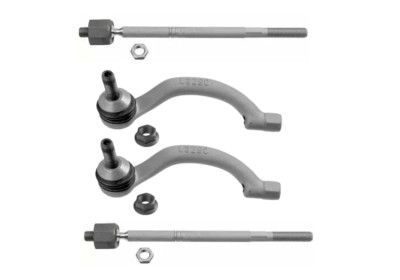 Set of 4 Inner & Outer Tie Rod Ends for LAND ROVER Discovery Range ...
