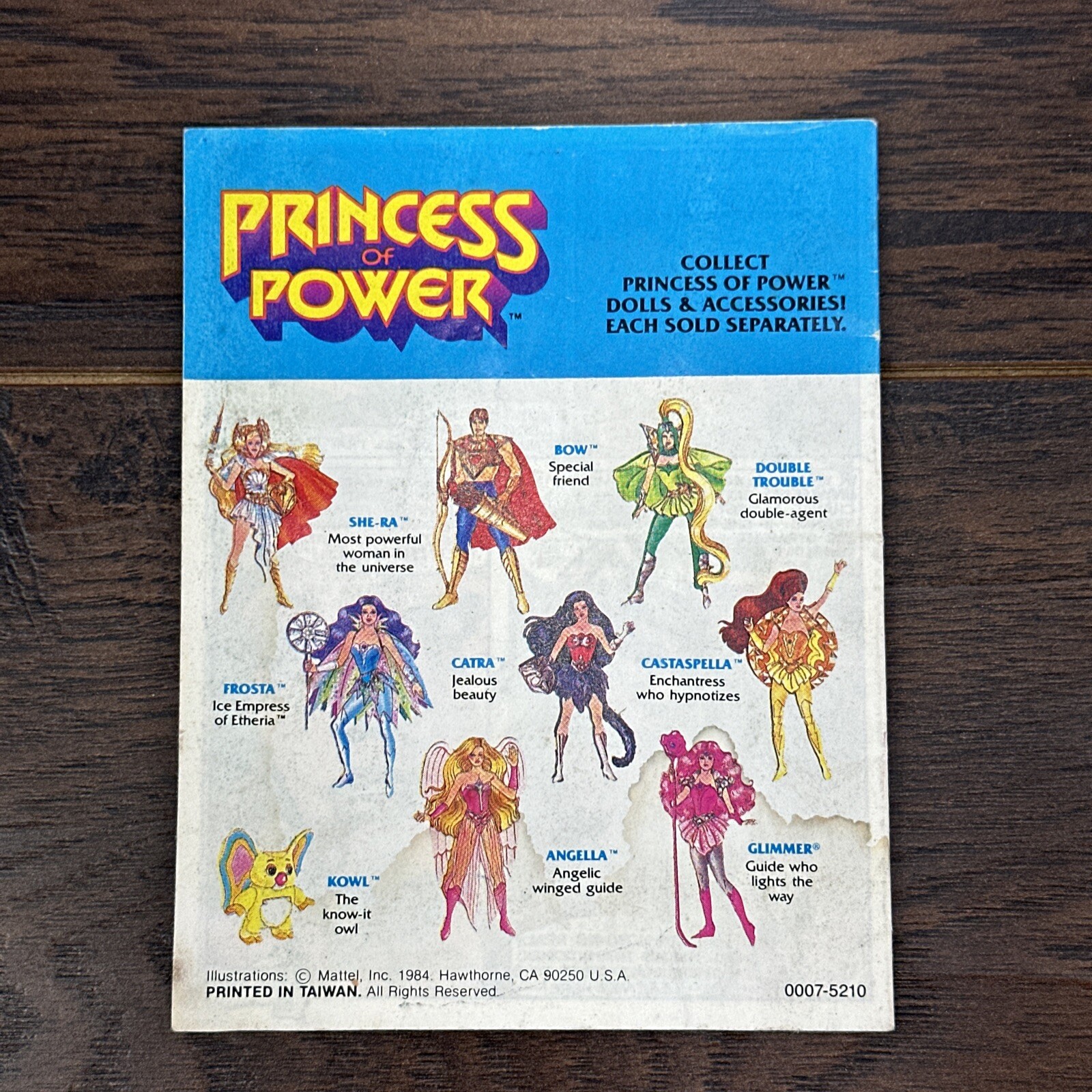 Vintage 1984 She-Ra Princess of Power Mini Comic Book DISAPPEARING ...