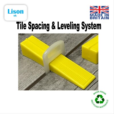1mm , 2mm & 3mm Tile Spacing & Leveling System | eBay
