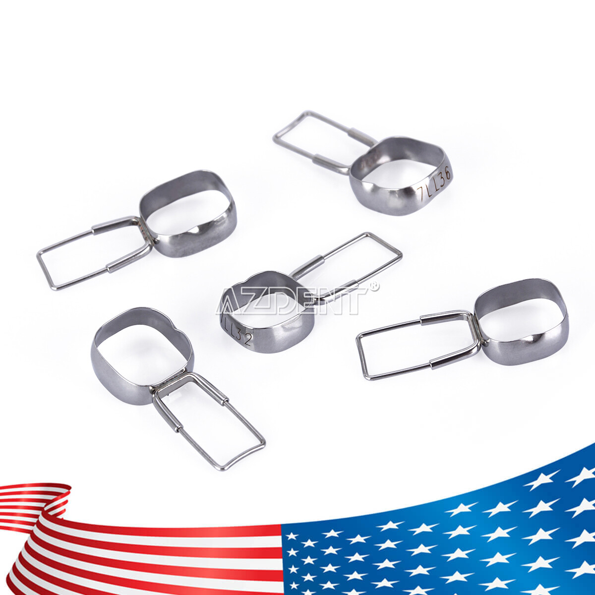 Dental Orthodontic Braces Preformed Space Maintainer Band And Loop Kit ...