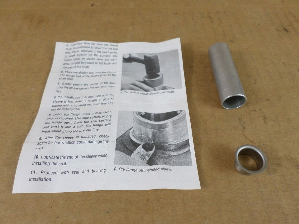 Unbranded Stainless Steel Shaft Repair Sleeve | eBay