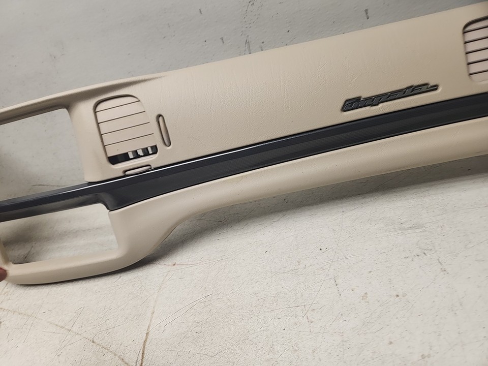 ** 00-05 Chevy Impala SS Speedometer Dash Bezel TAN Carbon Fiber Grain ...