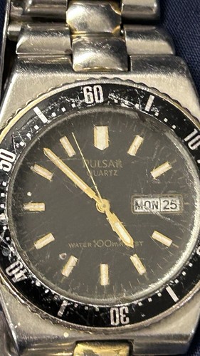 Pulsar Men's Quartz Wristwatch VX43-0AD0 Railroad Approved | eBay