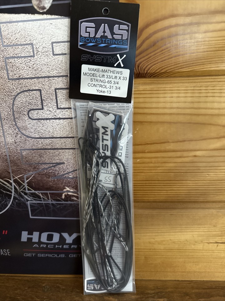 Gas Bowstrings Systm x Mathews Lift X 33 Lift 33 Bow string Set | eBay