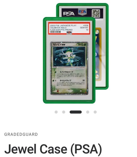 Grade Guard Psacase Jewel Cover Emerald | eBay