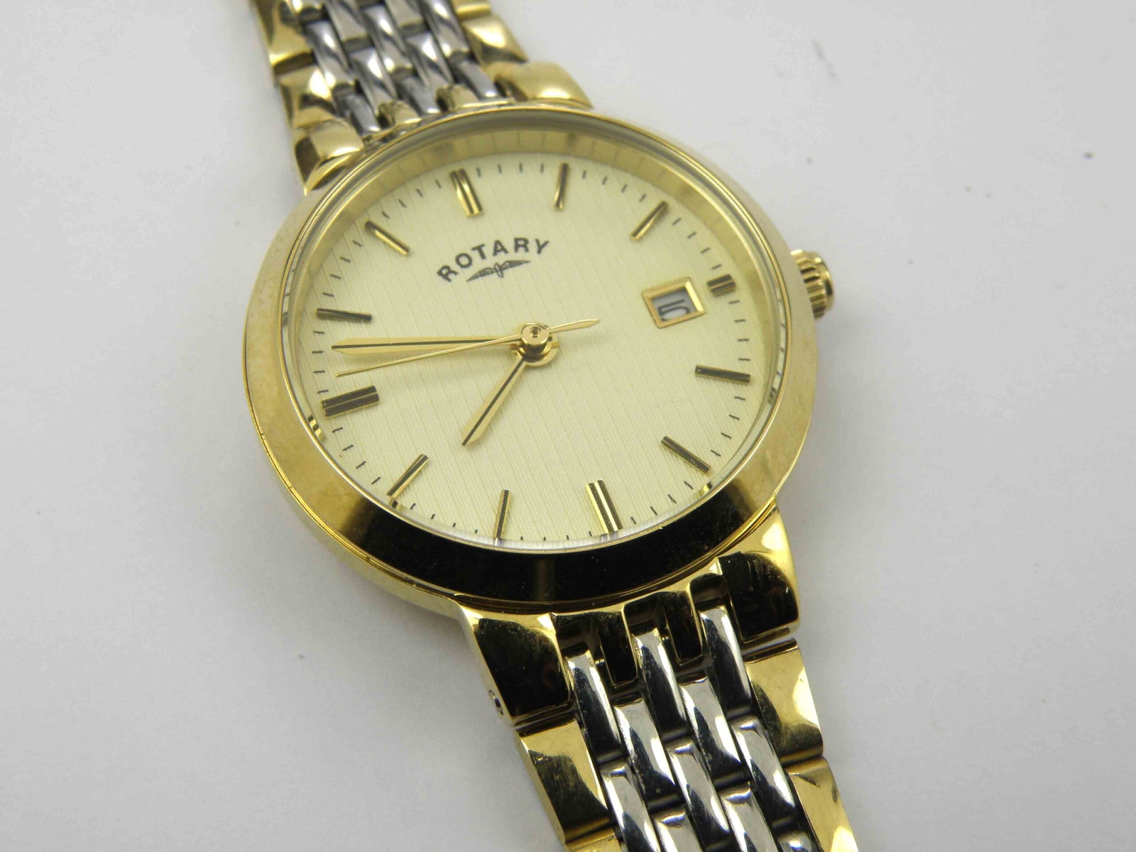 Ladies LB03497/03 Rotary Two Tone Stainless Steel Bracelet Watch - 50m ...