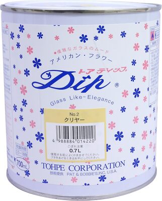 Kamejima Shoten Toupe American FLOWER DIP LIQUID Toadip Col.2 Clear ...