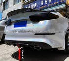 Gloss Black ABS Rear Bumper Diffuser Spoiler Lip Fit For 2011-2013 Kia ...