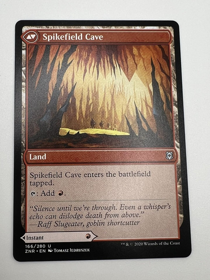 Spikefield Hazard Zendikar Rising Magic The Gathering NM | eBay