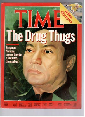 Time Magazine March 7, 1988 Panama Manuel Noriega Antonio The Drug ...