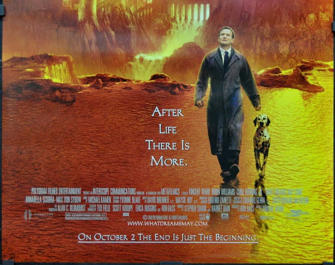 What Dreams May Come Movie Poster 1998 What Dreams May Come Official