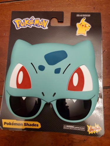 NWT Pokémon Shades Sunglasses Costume Mask Bulbasaur Halloween Nintendo ...