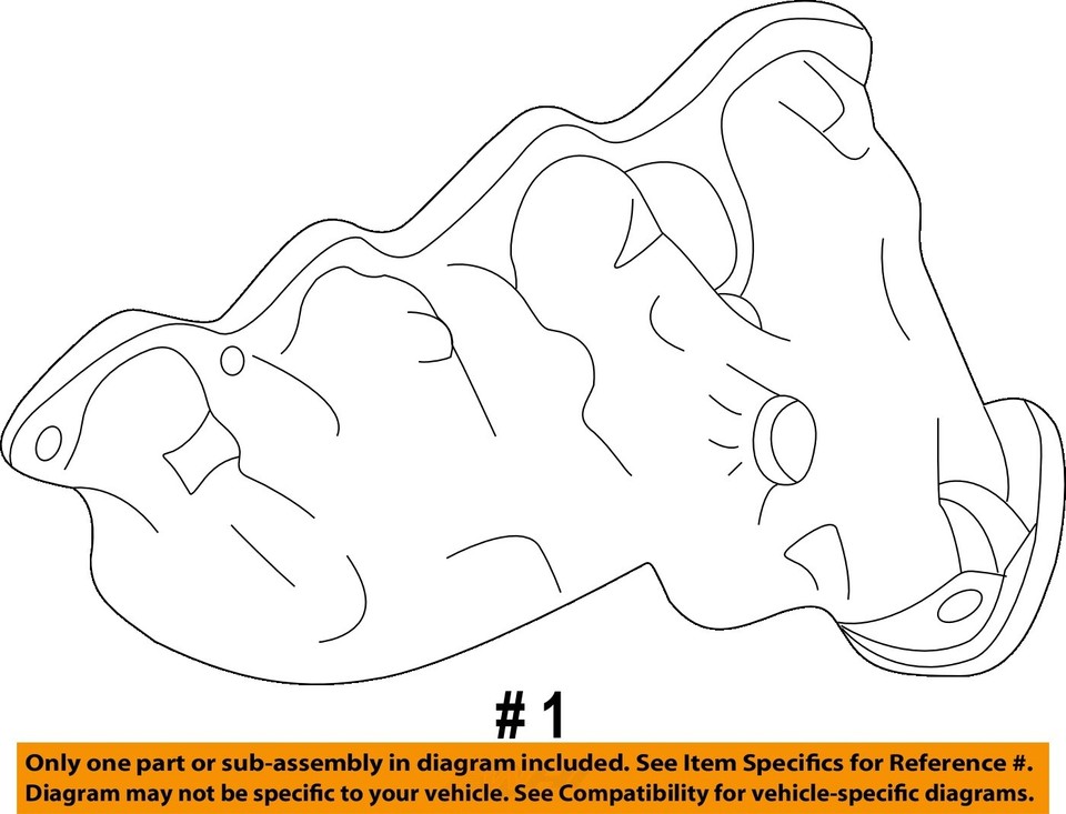 GM OEM 93-20 Avalanche 1500 Exhaust System Manifold-Exhaust Manifold ...