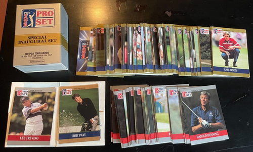 1990 Pro Set PGA Tour Special Inaugural Series 100 Card Complete Set ...