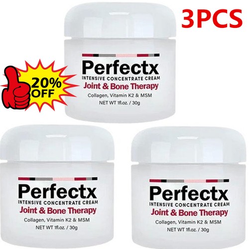 3x Perfect Joint & Bone Therapy Cream, 30g Natural Joint & Bone Therapy ...