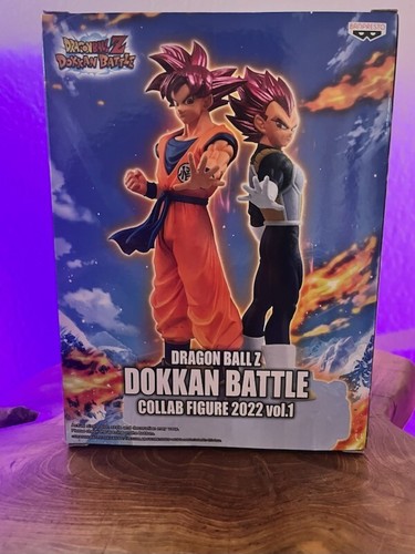 Dragon Ball Z Dokkan Battle Collab Figure 2022 Vol. 1 Goku Saiyan God ...