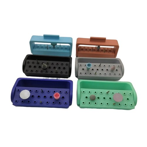 Dental 26Holes Bur Endo Files Box Block Holder Stand Autoclave ...