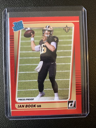 2021 Panini Donruss Ian Book Press Proof Red Rated Rookie Card RC #269 ...