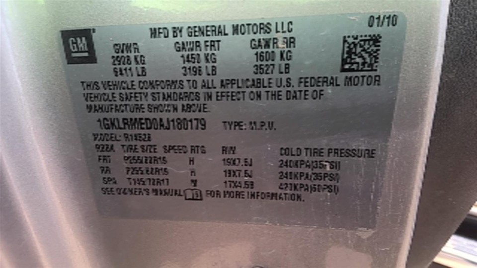 Used Body Control Module fits: 2010 Gmc Acadia Body Control BCM right ...