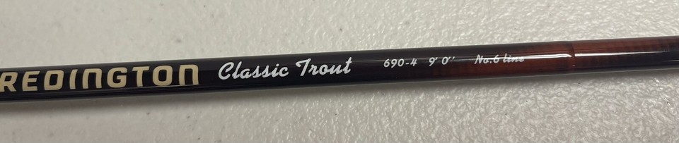 REDINGTON Fly Rod Classic Trout, 4 pieces Fly Fishing (5-5016T-690-4 ...