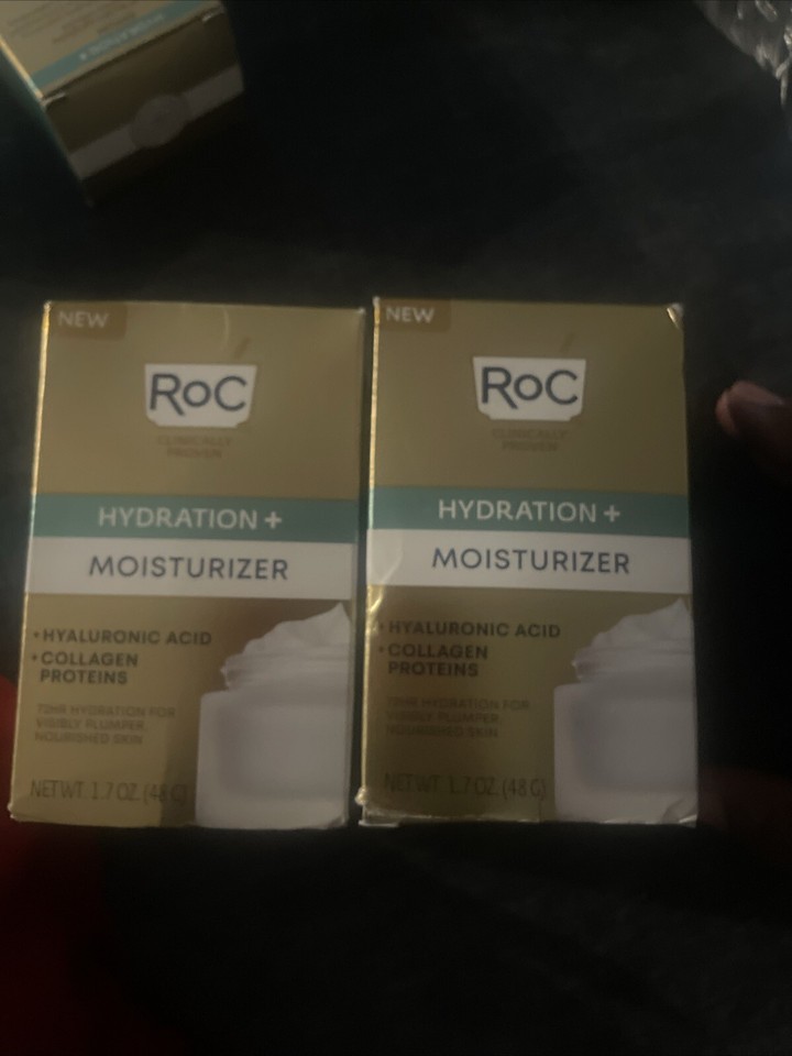 RoC Hydration + Moisturizer; Hyaluronic Acid + Collagen Proteins 1.7oz ...