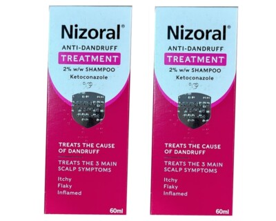 Nizoral Shampoo 60ml Confezione 2 | eBay